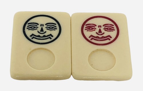 Deluxe RUMMY-O Replacement Parts Pieces Red Black Joker Tiles Cardinal ...