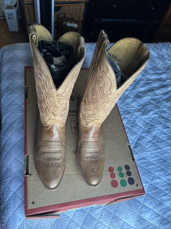 Nocona Dallas Cowboy Western Boot Vintage Men’s Size 12B MD2701 Made In ...