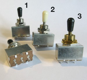 3 way Toggle box Switch with knob E2 | eBay