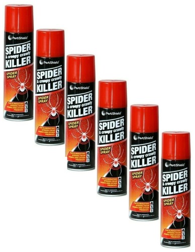 200MLSPIDER & CREEPY CRAWLY INSECT KILLER NO SPIDERS SPRAY AEROSOL PETS ...