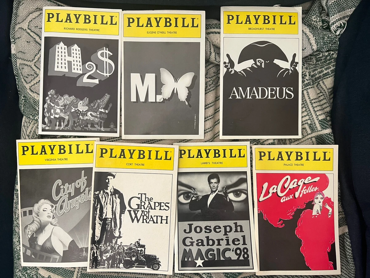 Vintage Broadway Playbills