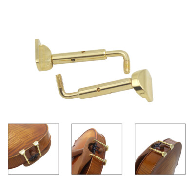 2PCS Violin Chinrest Screws 4/4 3/4 Violin Chin Rest Clamps Accessories ...