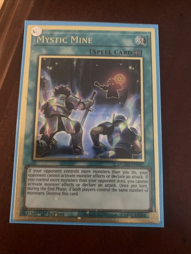 Mystic Mine, Yugioh! Gold Rare, Near Mint, 1st Ed, MGED-EN047 | eBay