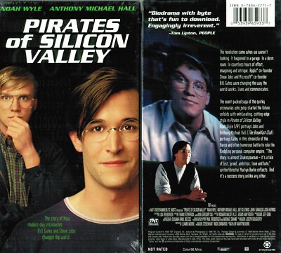 Pirates of Silicon Valley VHS Video Tape New Anthony Michael Hall Noah ...