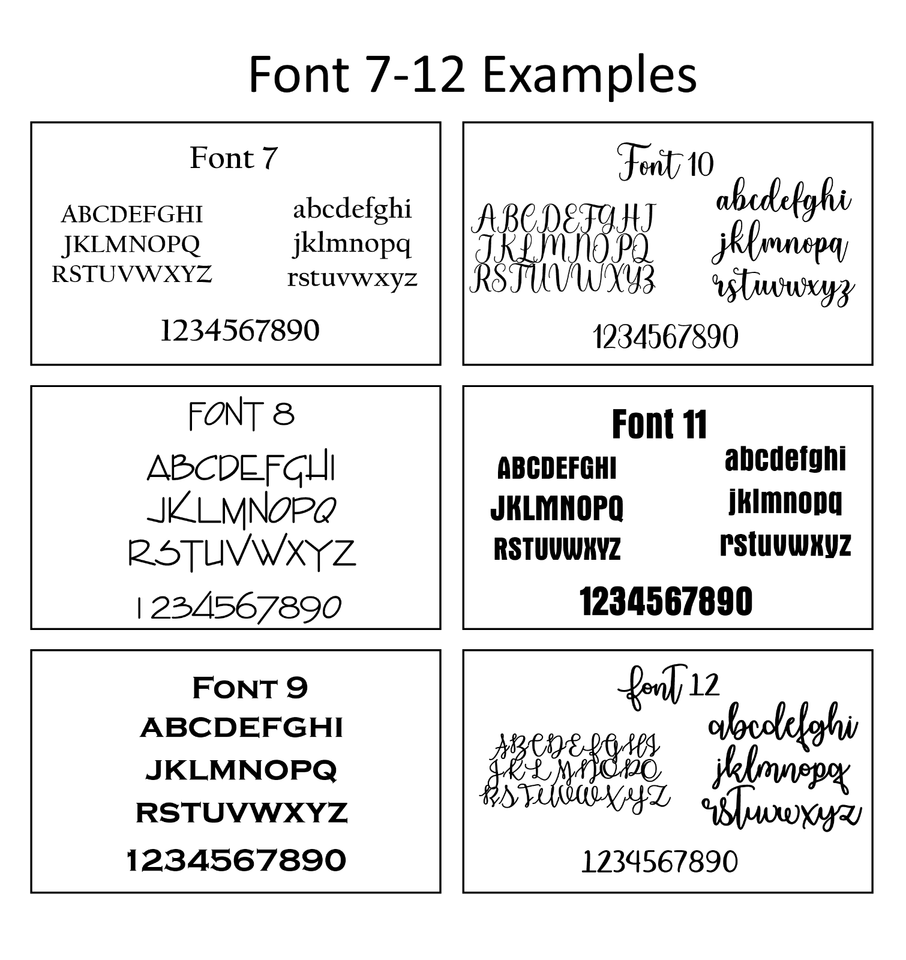 Personalised Name Vinyl Sticker Word Text Cut Fancy Font Sticker Gift ...