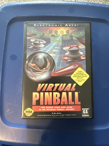 Virtual Pinball (Sega Genesis, 1993) 14633072068 | eBay
