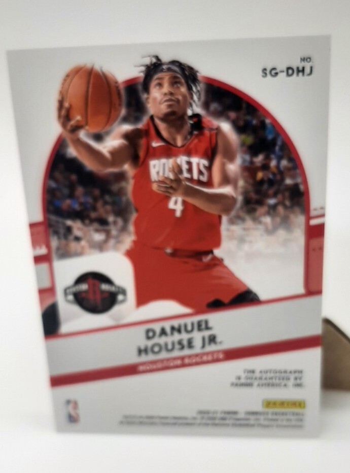 Daniel House Jr Auto- Signature Series - Panini Donruss 2020-21 #SG-DHJ ...