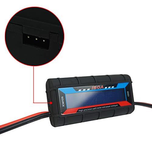 150A RC Watt Meter, High Precision Power Analyzer, DC 0-60V Volt Amp ...