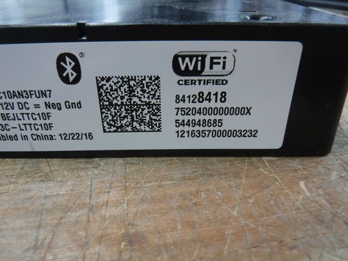 FACTORY OEM USED COMMUNICATIONS MODULE 2019 CHEVY EQUINOX 84128418 | eBay