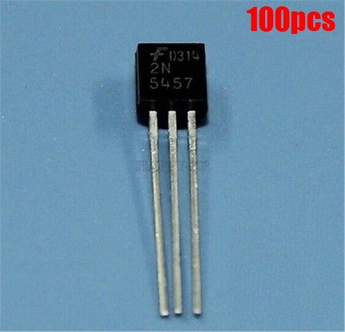 100Pcs 2N5457 2N5457G TO-92 Jfet N-Channel Transistor gq | eBay Australia