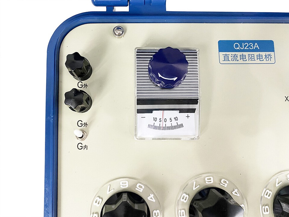 DC Bridge DC Resistance Box Wheatstone Bridges with Measurement Range 0 ...