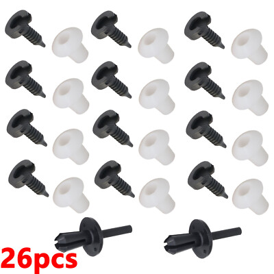 For Land Rover Defender Interior Door Card Trim Clips Set Panel Clip ...