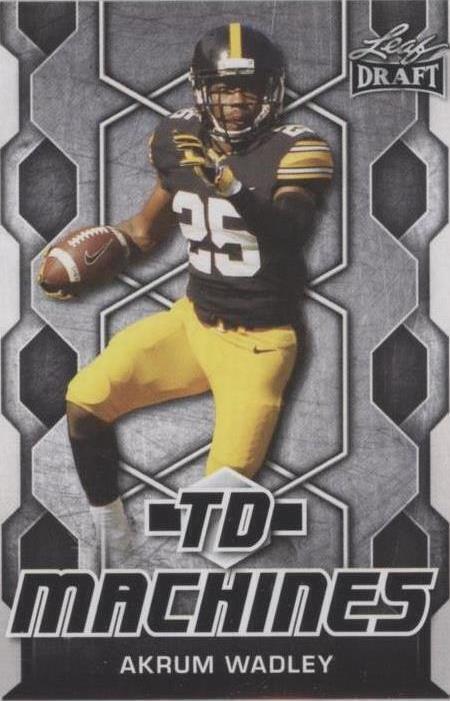 2018 Leaf Draft - Td Machines Akrum Wadley #TD-01 (RC) for sale online | eBay