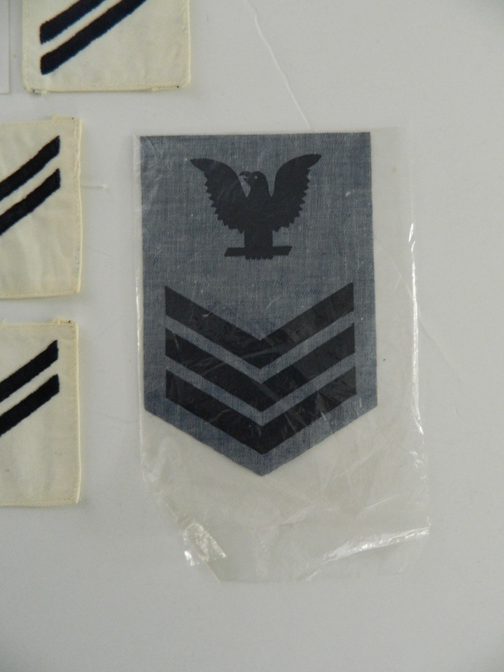 VINTAGE LOT OF US NAVY PATCHES - PETTY | eBay