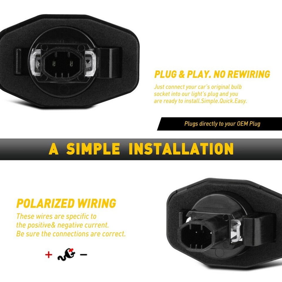 AUXITO LED License Plate Super Light Bright Canbus For 2011-2020 Toyota ...