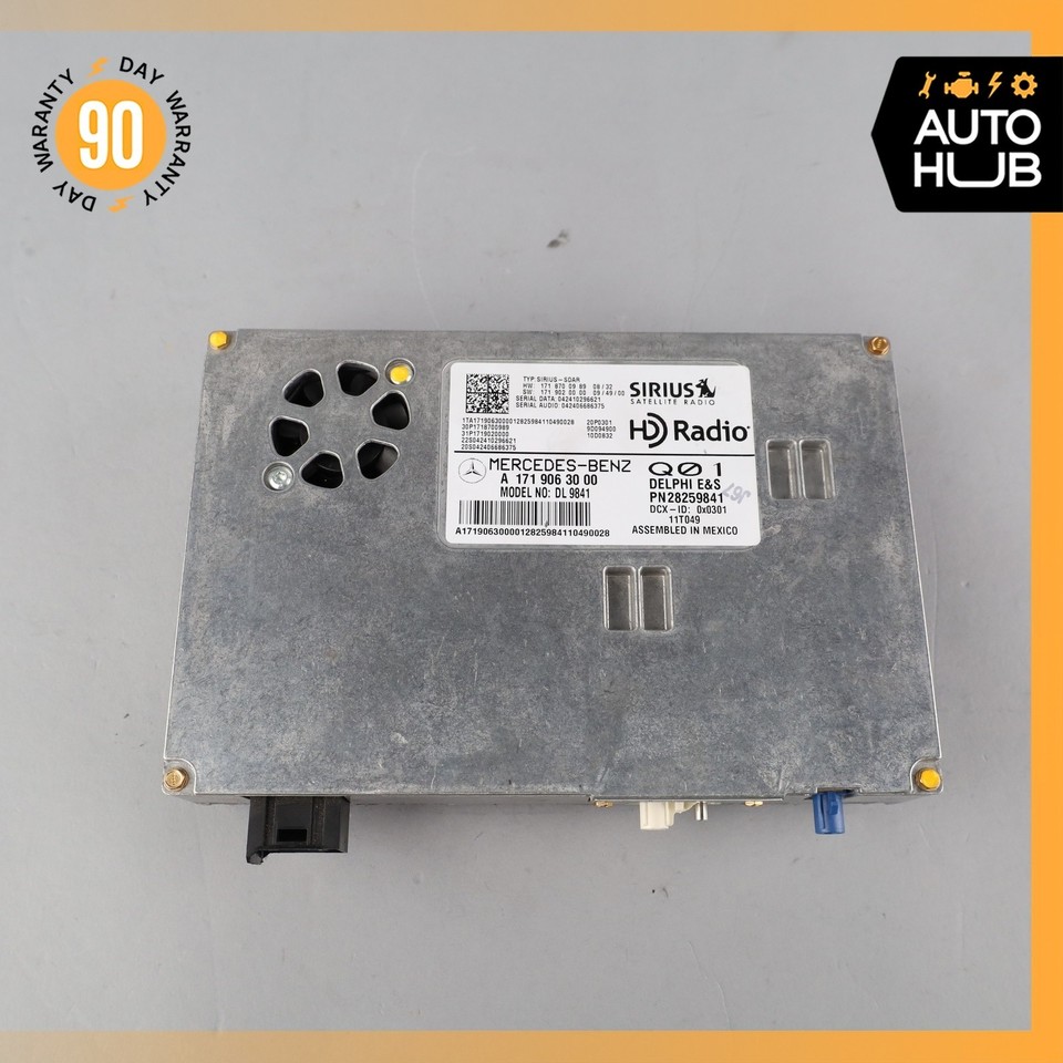 09-13 Mercedes W221 S63 AMG SL550 Sirius Satellite Radio Receiver OEM ...
