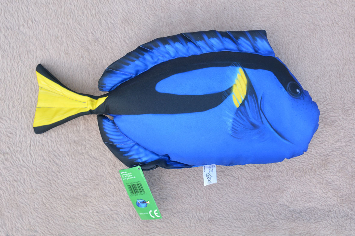 CLOWNFISH & BLUE TANG (Nemo & Dory) pillow stuffed cushion soft toy ...