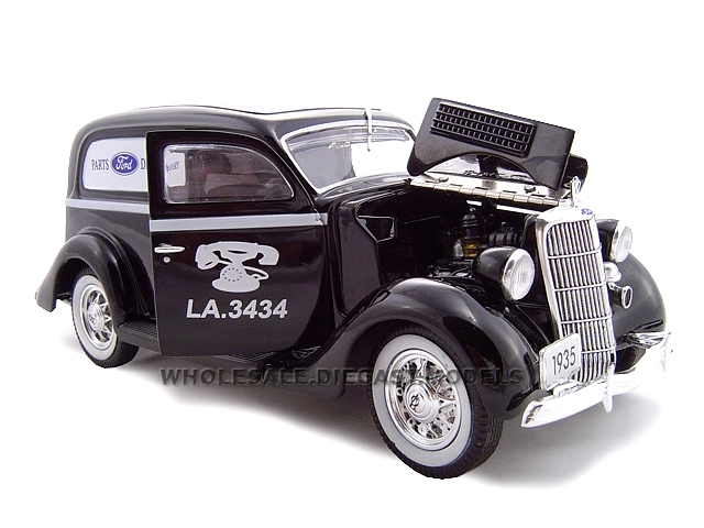 1935 FORD SEDAN DELIVERY PARTS 1:24 DIECAST MODEL CAR BY UNIQUE ...