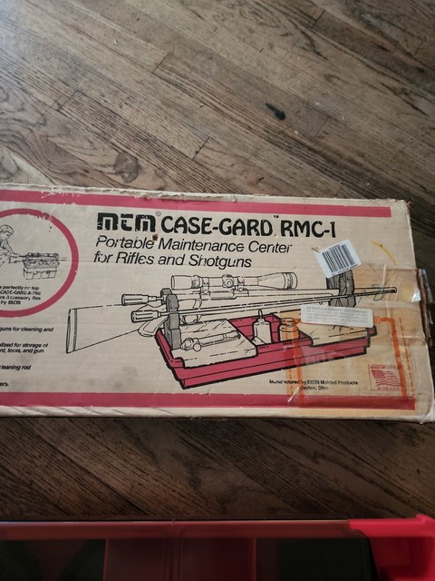MTM Case-Gard RMC-1 Portable Rifle Maintenance & Cleaning Center N.O.S ...