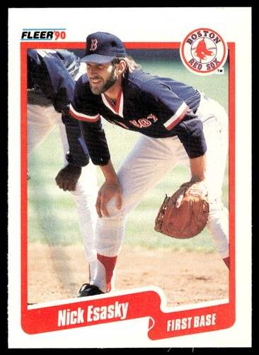 1990 Fleer Baseball Card Nick Esasky Boston Red Sox #273 | eBay