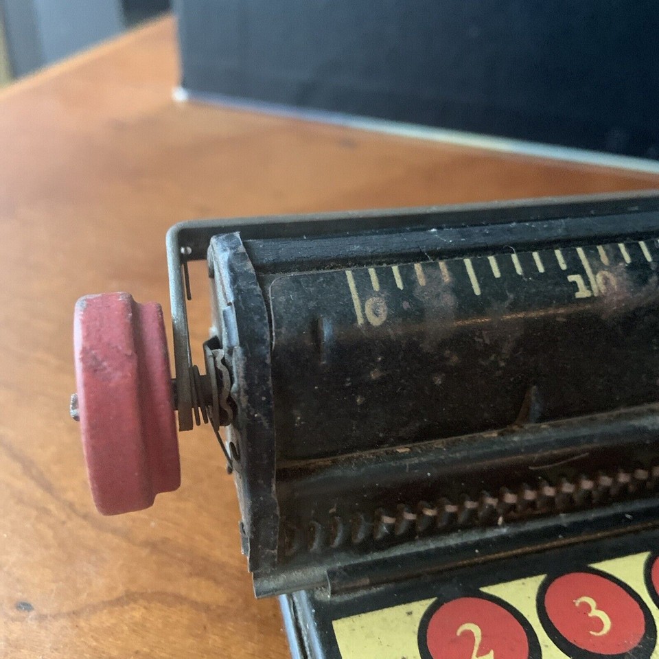 Vintage Marx De-Luxe Dial Tin Toy Typewriter 1930s Made in USA | eBay