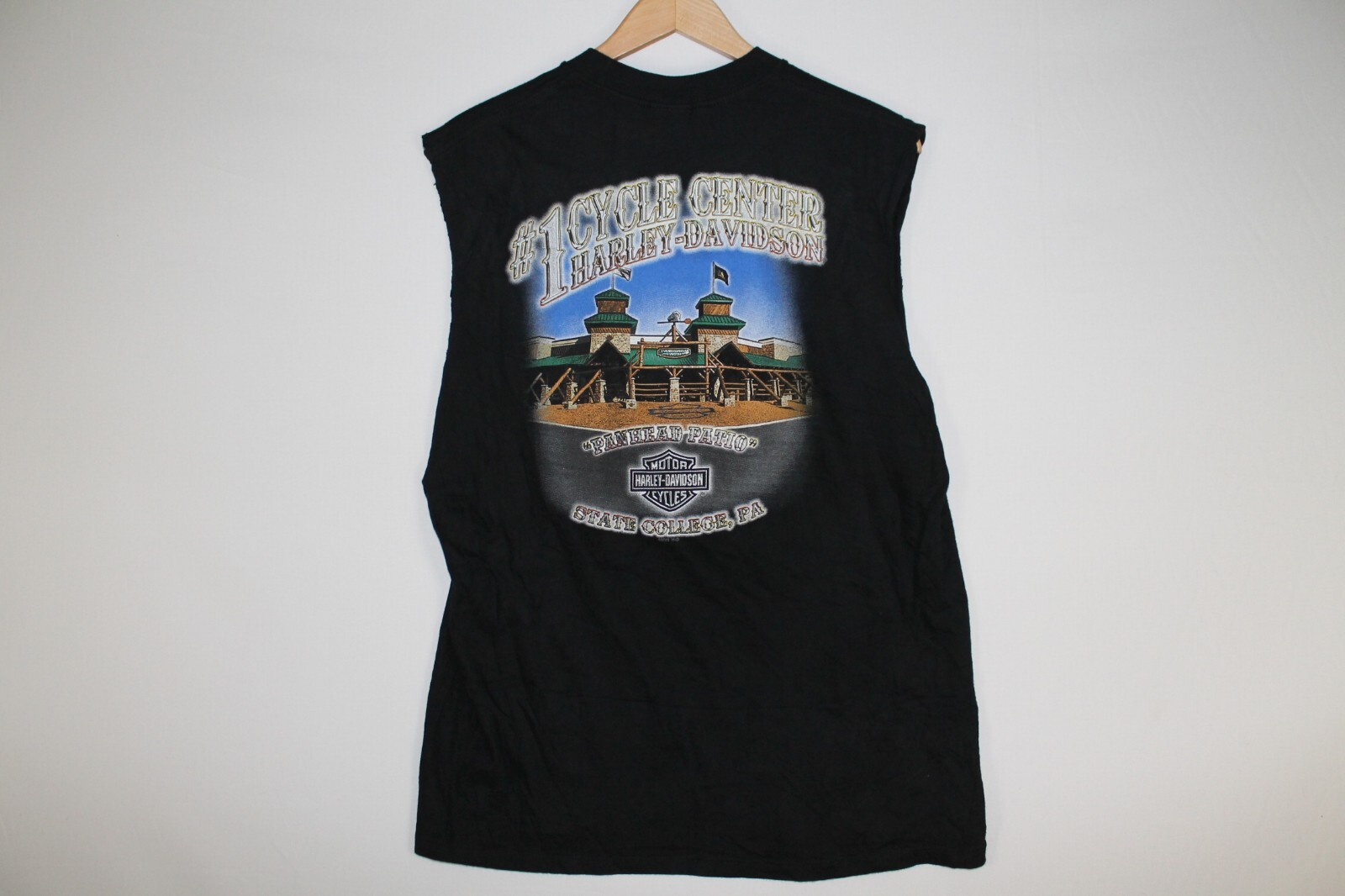 Harley Davidson Motorcycle Ride With Pride Sleeveless… - Gem