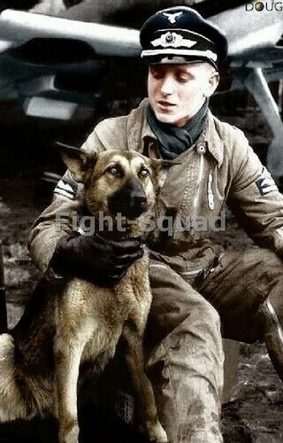 WW2 Picture Photo Erich Hartmann most successful ace 352 kills and his ...
