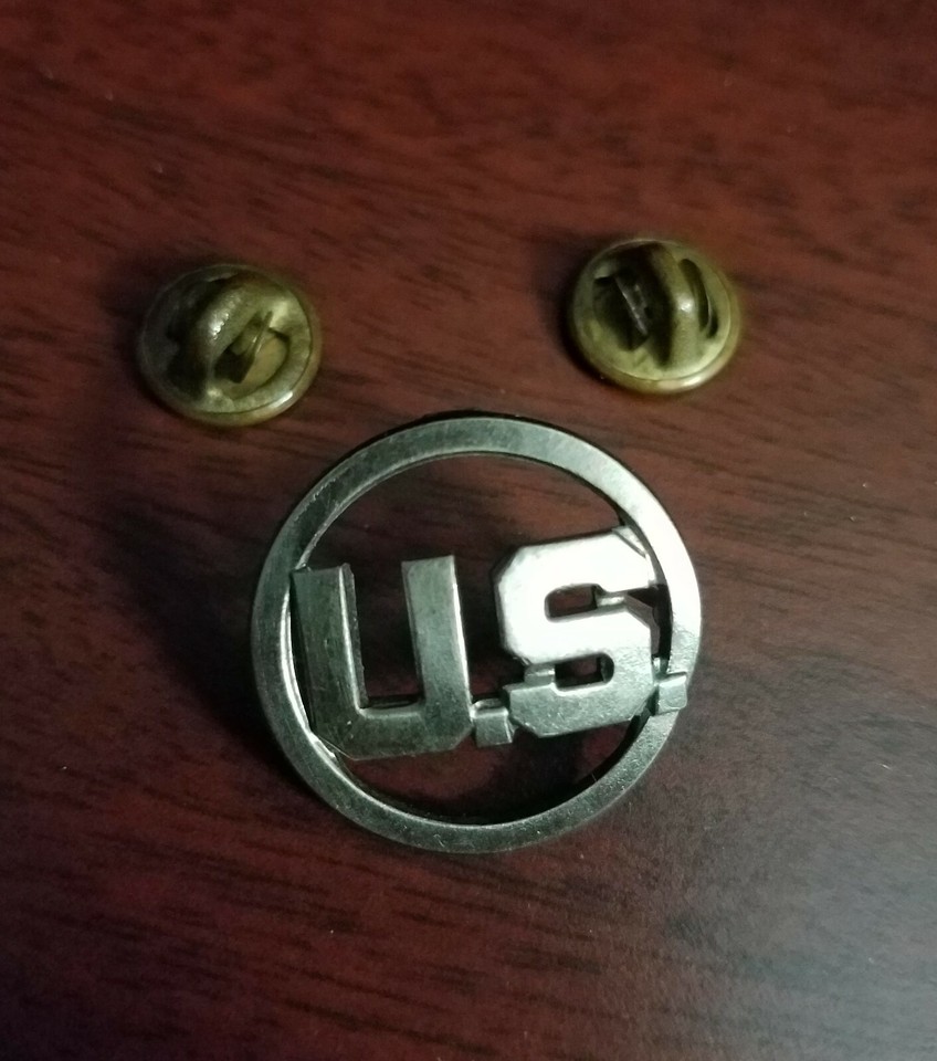 U.S. US Military Dual Pinback Pin | eBay