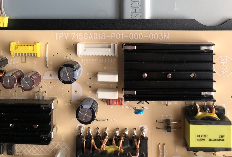 SCHEDA ALIMENTAZIONE TPV715GA018-P01-001-003M P55081000 PHILIPS ...