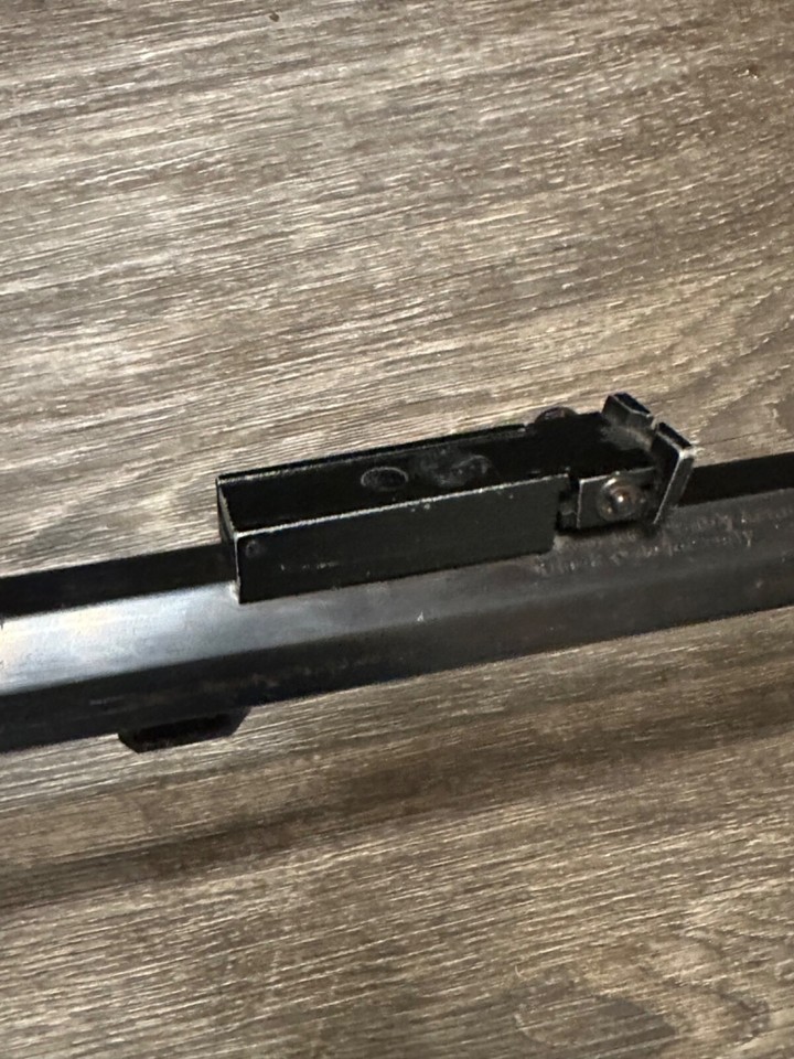 CVA Hawken 50 Cal Barrel 1" Button Breech, 24" Long Needs work | eBay