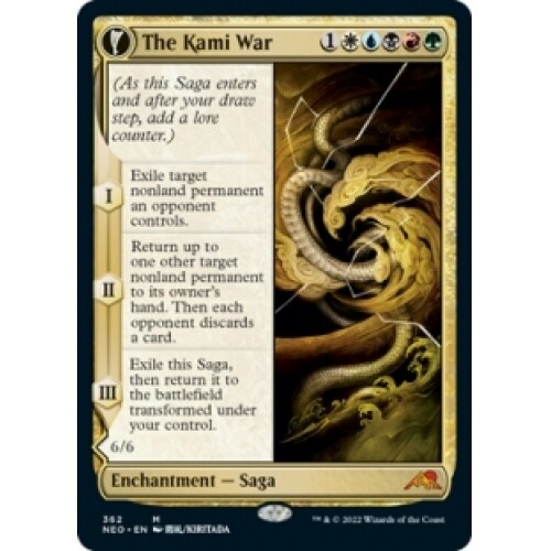 THE KAMI WAR (SHOWCASE) X4 Kamigawa: Neon Dynasty NEO Magic MTG MINT ...
