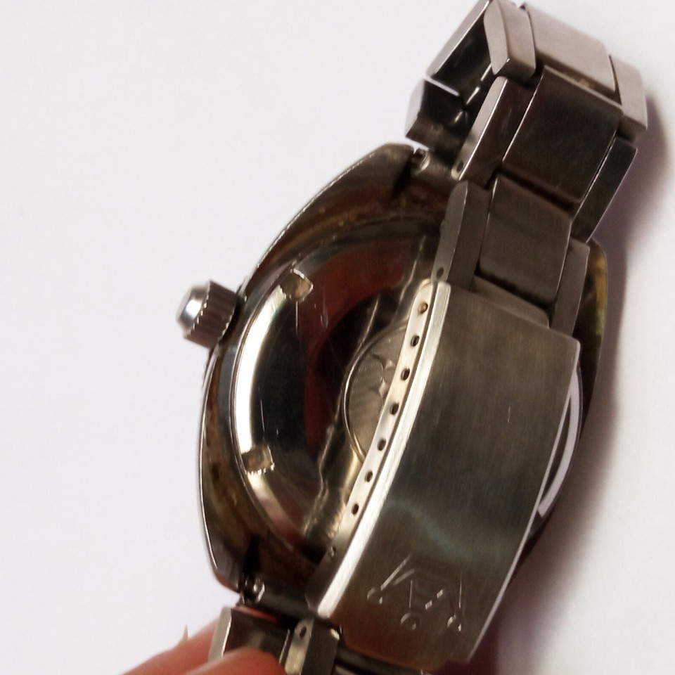 ELECTRA Skin Diver 20 ATM Automatic Stainless Steel Rare Vintage 38mm ...