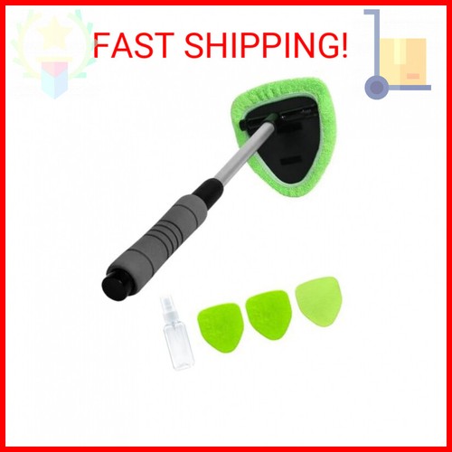 XINDELL Windshield Cleaner Tool - Portable Car Interior Cleaning Kit ...