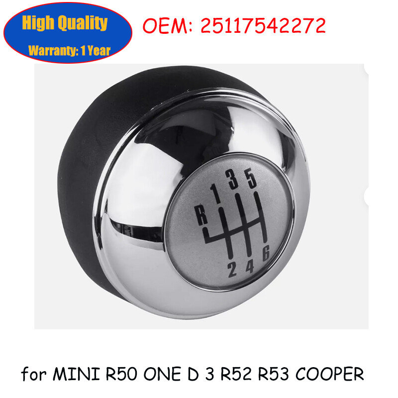 6 Speed Gear Stick Shift Knob For Mini Cooper S R52 R53 3 DOORS 2001 ...