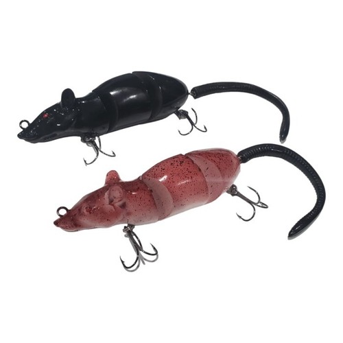 Rat Surface Pike Fishing Lure | Jointed FloatingSwimbait | 140mm ...