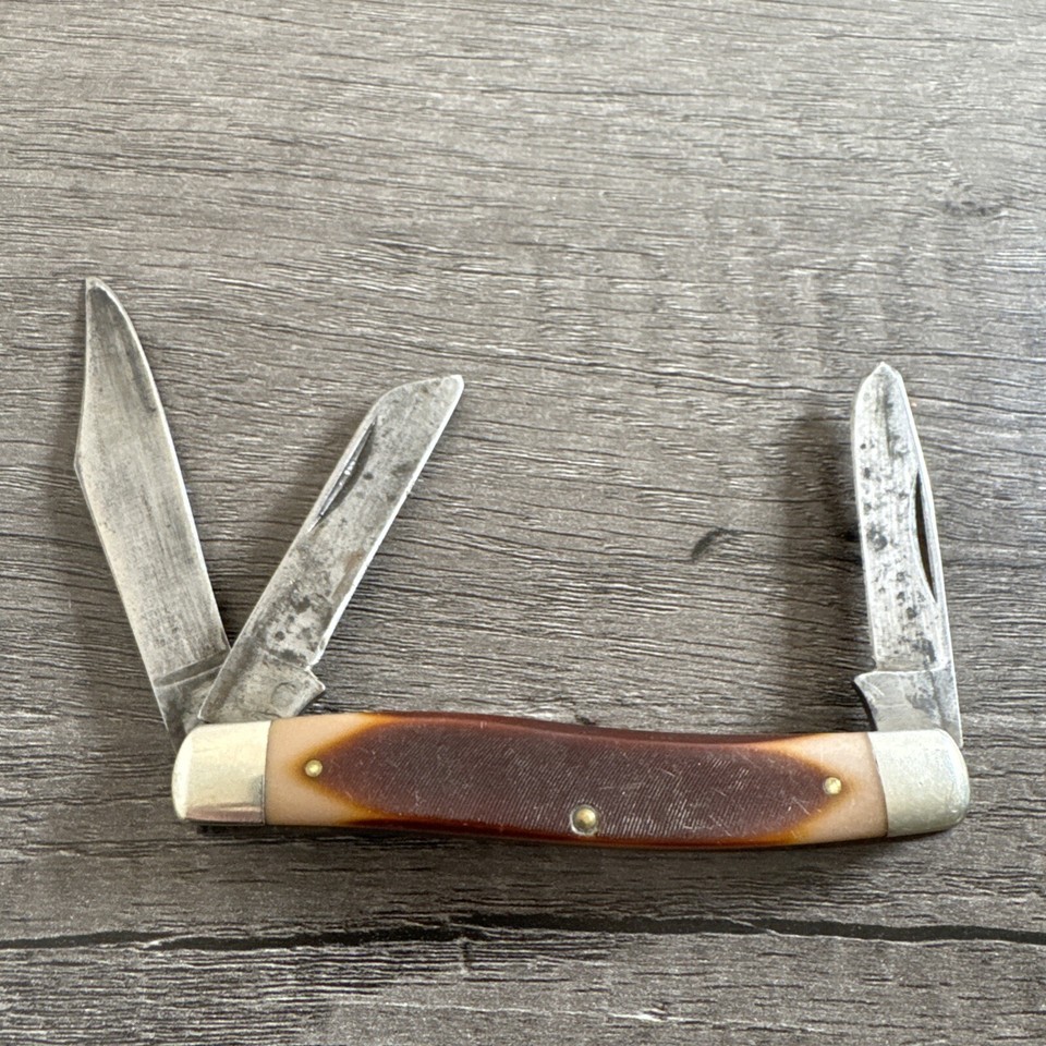 Schrade Old Timer 80T 3 Blade Pocket Knife USA Limited Edition 2018 | eBay