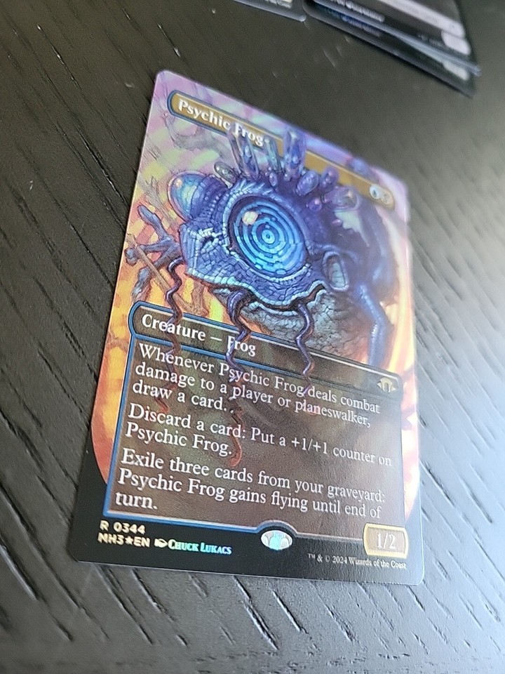 MTG Modern Horizons 3 (MH3) Rare Psychic Frog (Borderless) 344 NM | eBay