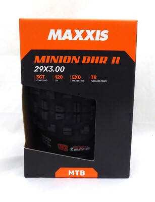 Maxxis Minion DHR II Tires 29x3.0 Tubeless Ready, 3C Maxx Terra, EXO | eBay