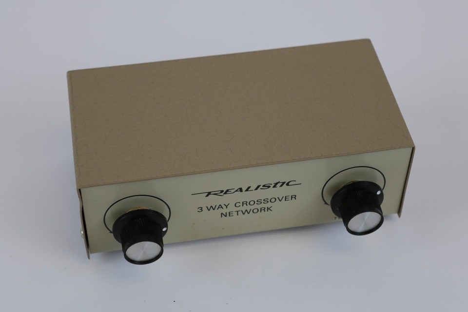 Radio Shack Realistic 3-Way Crossover Network 40-1339A | eBay