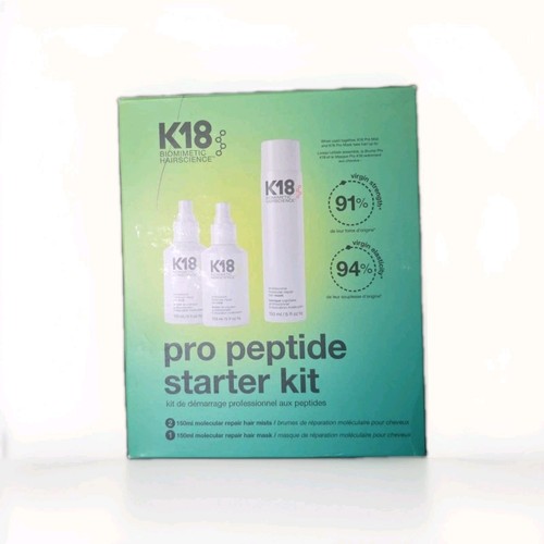 K18 Pro Peptide Starter Kit 2 Hair Repair Mist & 1 Mask New in Box | eBay