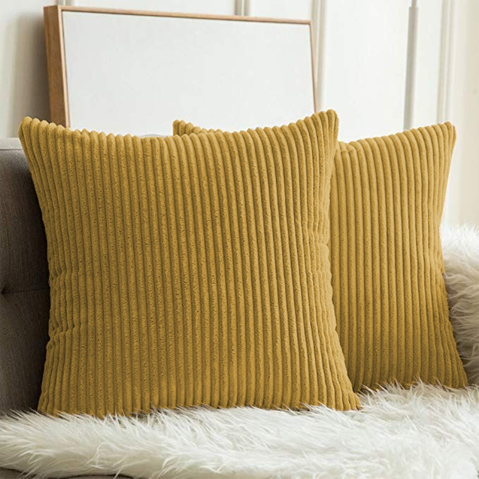 4,6,8,10 Pack Filled Velvet Cushion Covers OR Decorative Cushions Throw ...