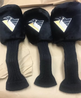 NHL Pittsburgh Penguins Golf Club Headcover For Kids Drivers/woods 3 ...