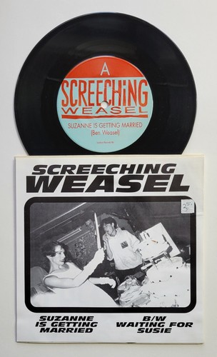 SCREECHING WEASEL Suzanne Is Getting Married 7" Vinyl 1994 1st Press Alt Cover | eBay