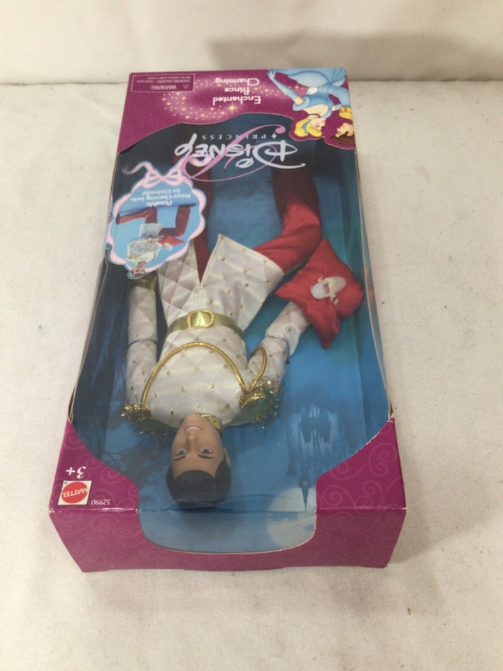2001 Disney Princess Enchanted Prince Charming Barbie Doll NEW Boxed | eBay