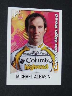 #87 MICHAEL ALBASINI COLUMBIA-HIGH ROAD CYCLISME PANINI SPRINT 09 TOUR ...