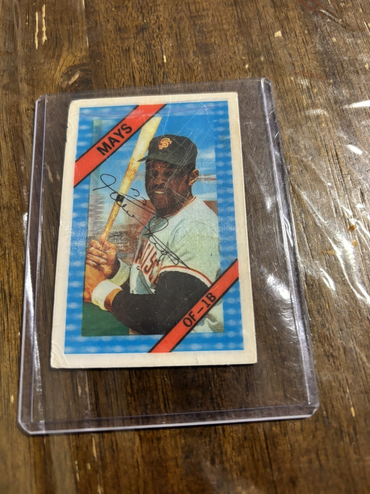 WILLIE MAYS 1972 Xograph Kellogg’s 3-D Super Stars Baseball Card #54 of ...