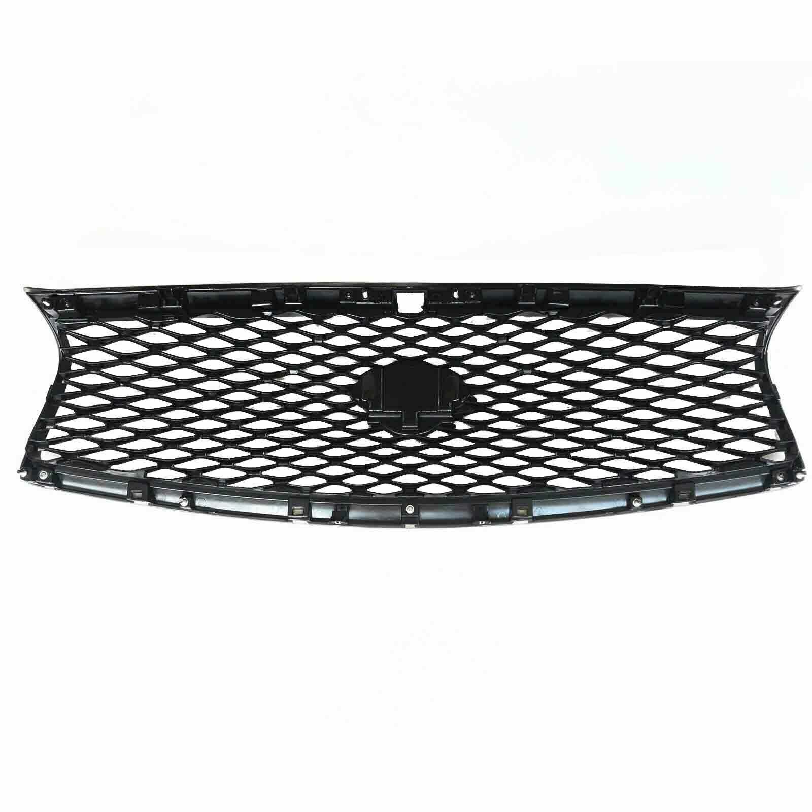 For 2014 2015 2016 2017 Infiniti Q50 Black Front Upper Grille Mesh ...