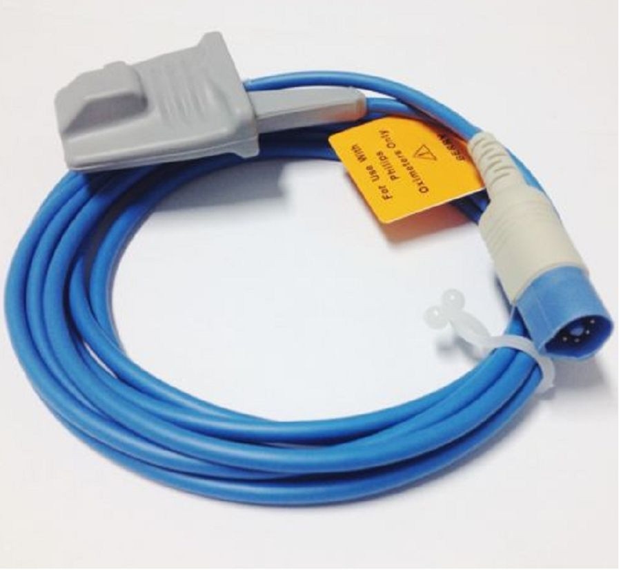 HP Philips M1191A Silicone Soft Adult Spo2 Probe Sensor 8pin | eBay