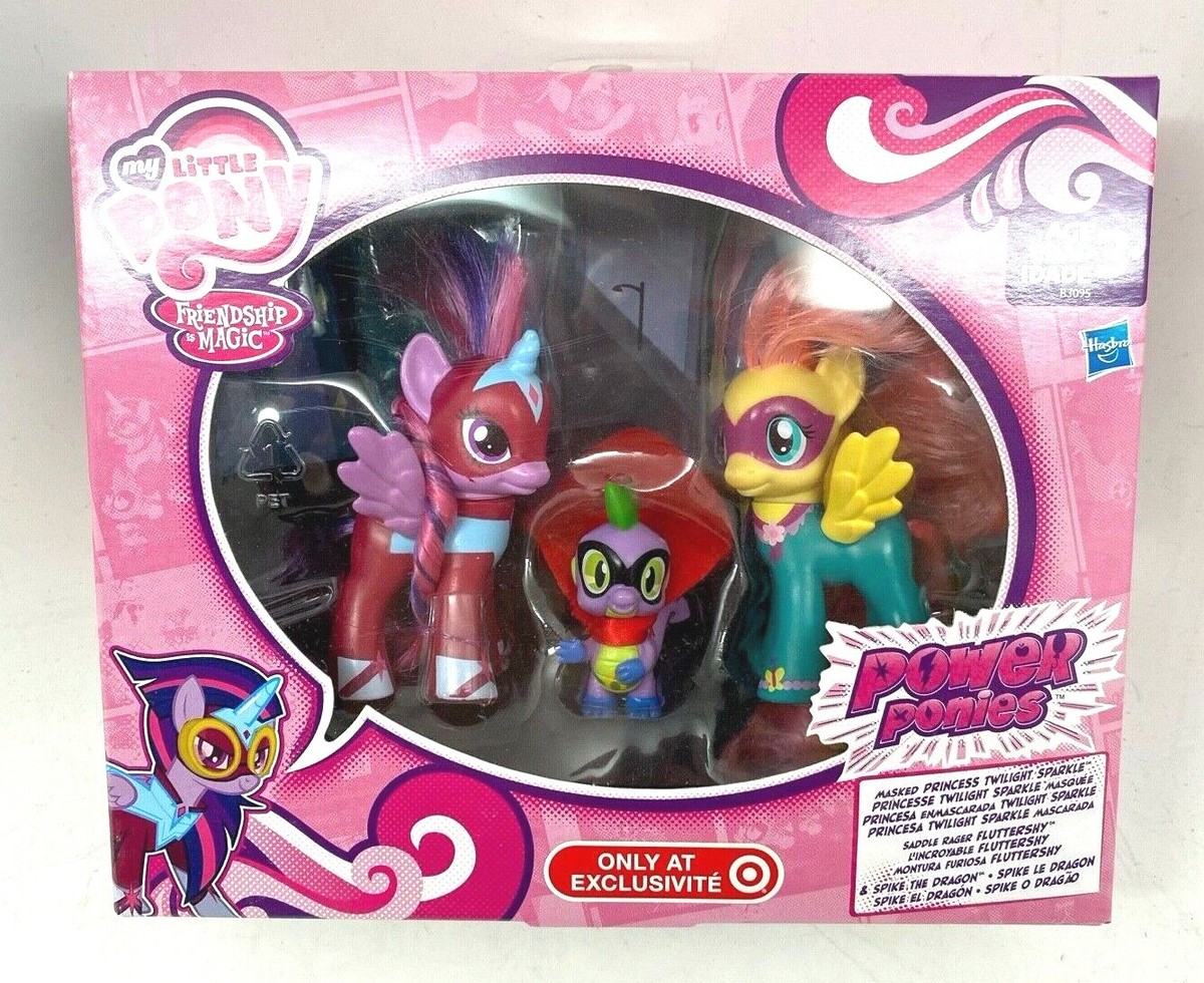 Power Ponies With Spike