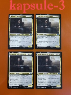 4x Denethor, Ruling Steward | LTR: Tales of Middle-Earth | MTG Magic ...